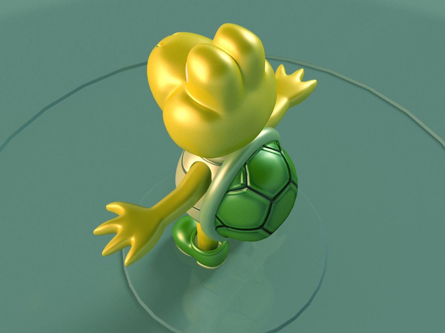 3d Koopa Troopa