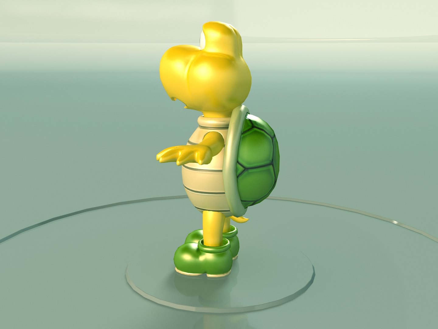 3d Koopa Troopa