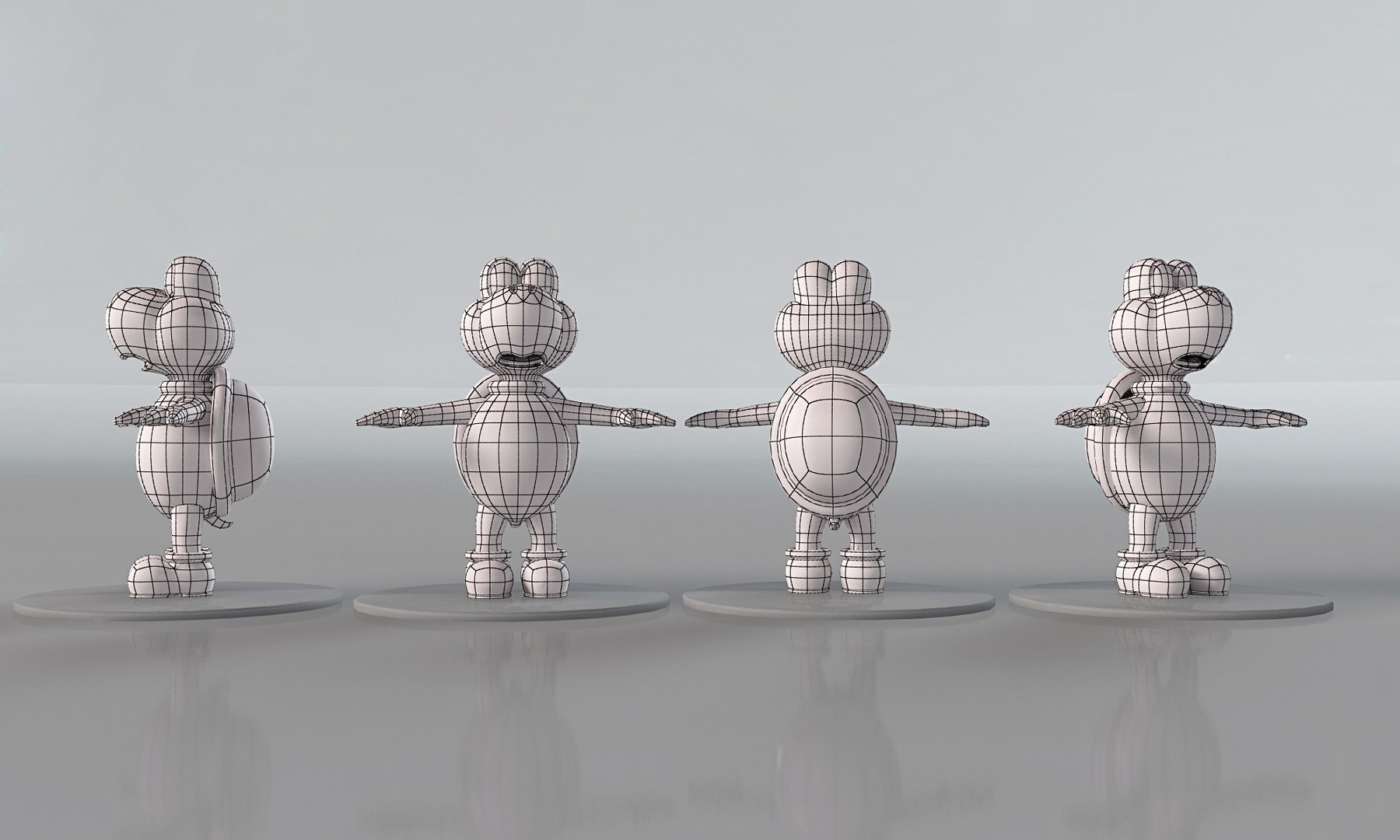 3d Koopa Troopa