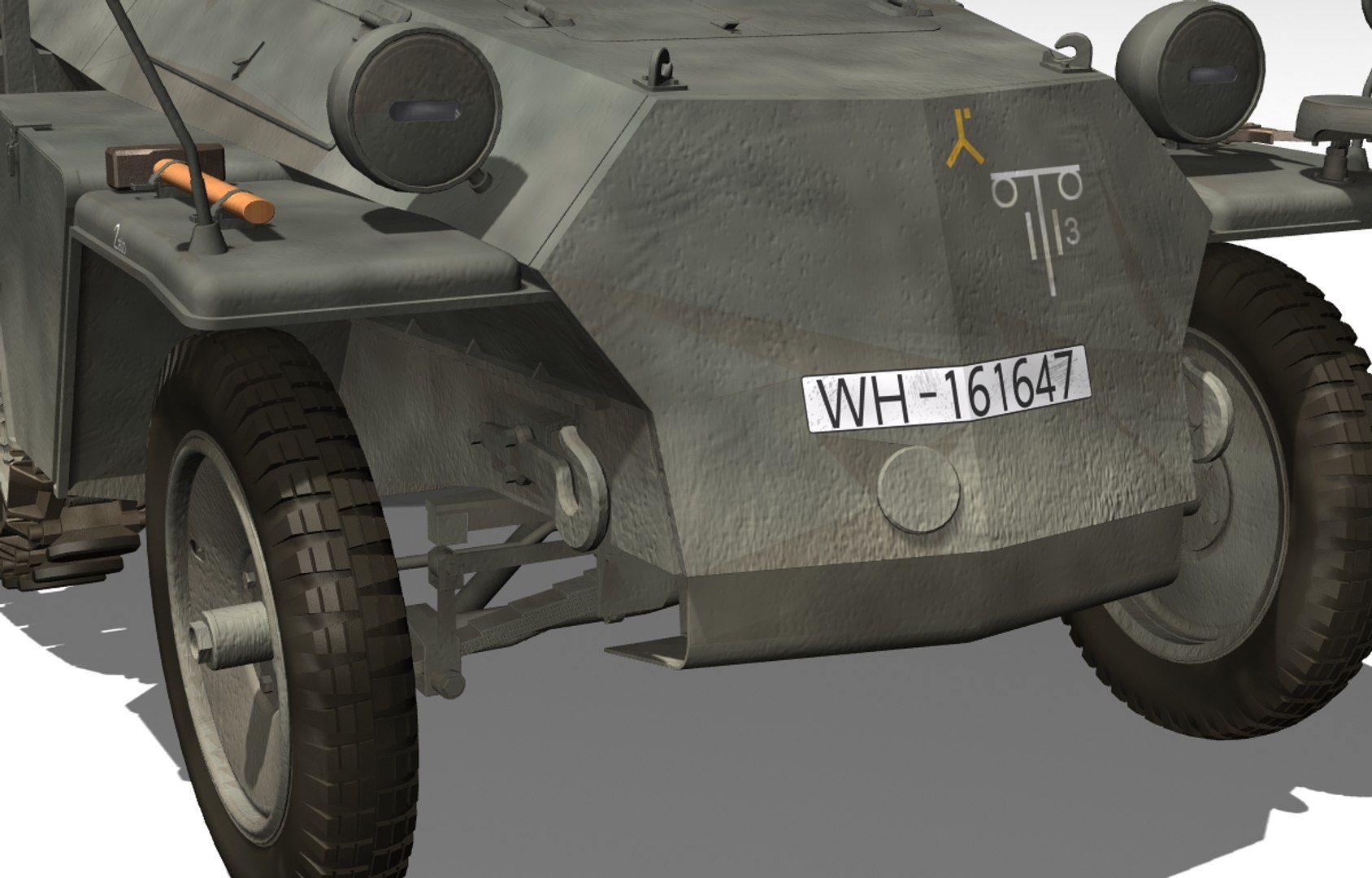 3d Sdkfz 253 Model