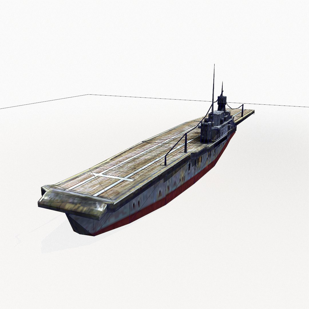Uss Yorktown 3d Model