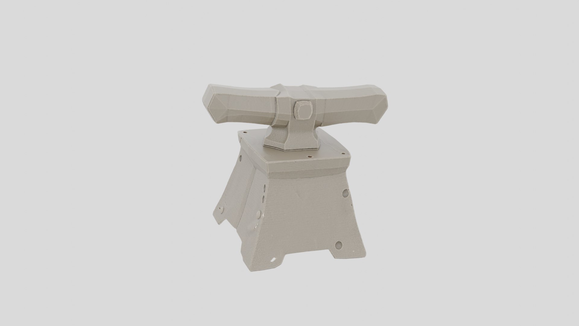 Medieval Blacksmith Anvil For 3D Print 3D Model - TurboSquid 2506258