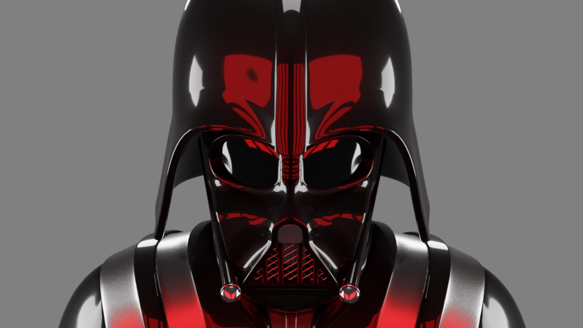 3D darth vader helmet shoulders model - TurboSquid 1698971