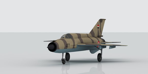 Mikoyan-Gurevich MiG-21 3D Models for Download | TurboSquid