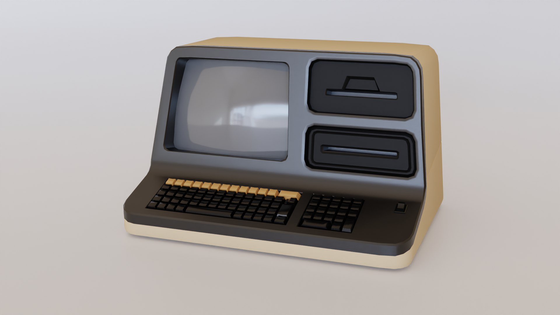 Computer Vintage S Model - TurboSquid 1685007