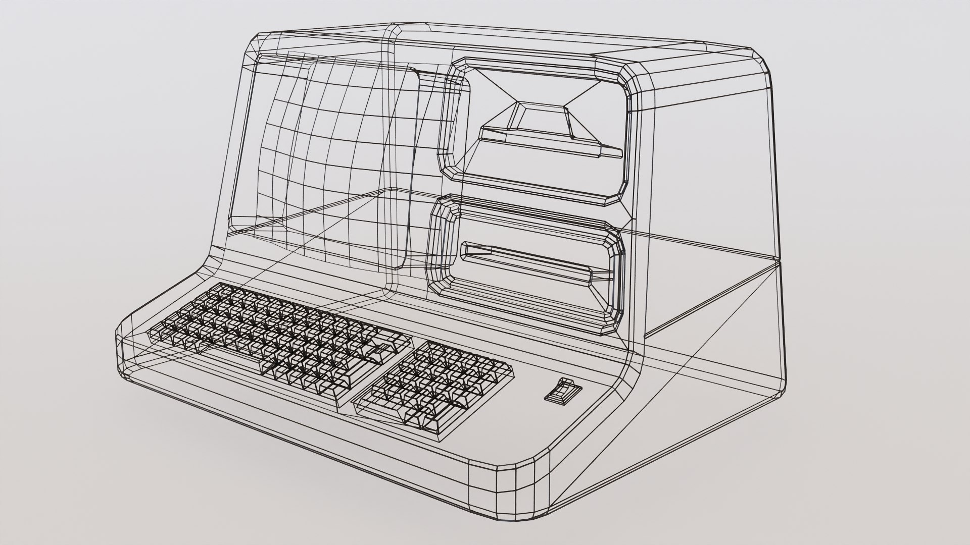 Computer Vintage S Model - TurboSquid 1685007