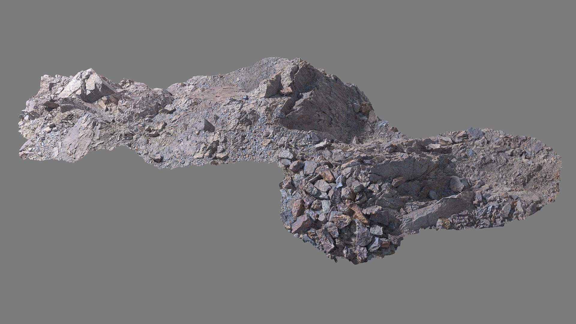 Assembly Ground Rock 9 Model - TurboSquid 2000484