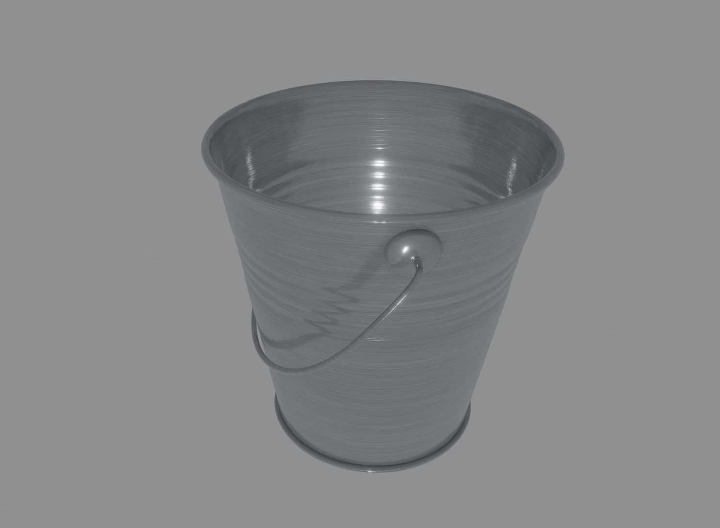 Steel Bucket 3D Model - TurboSquid 1611138