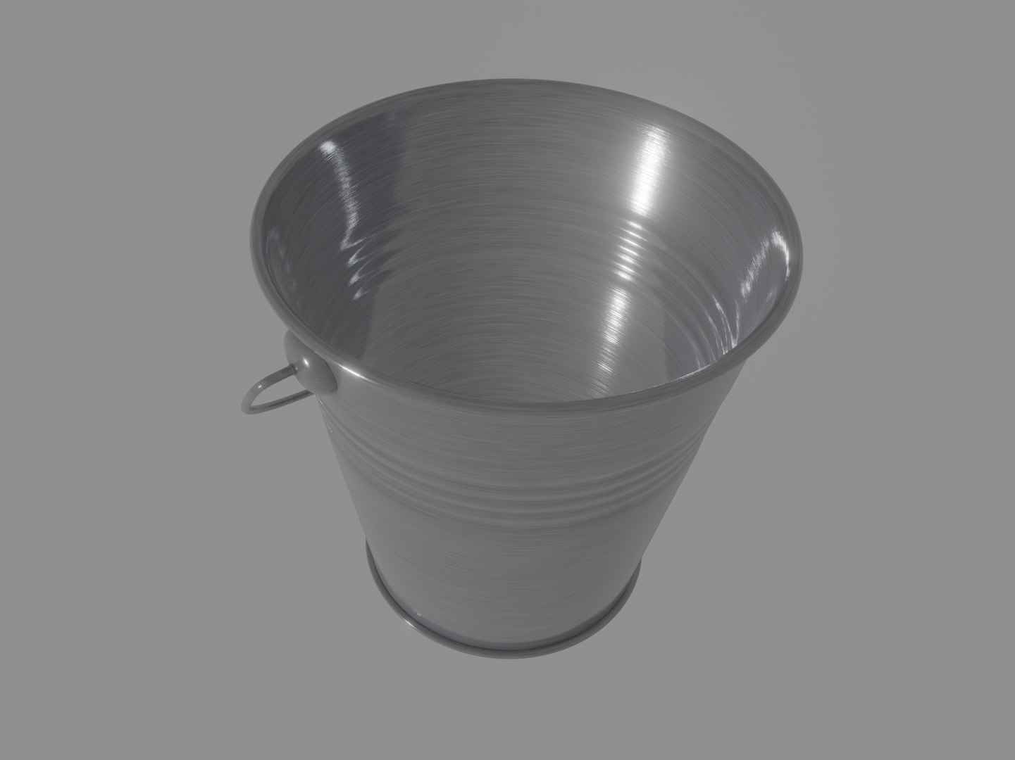 Steel Bucket 3D Model - TurboSquid 1611138