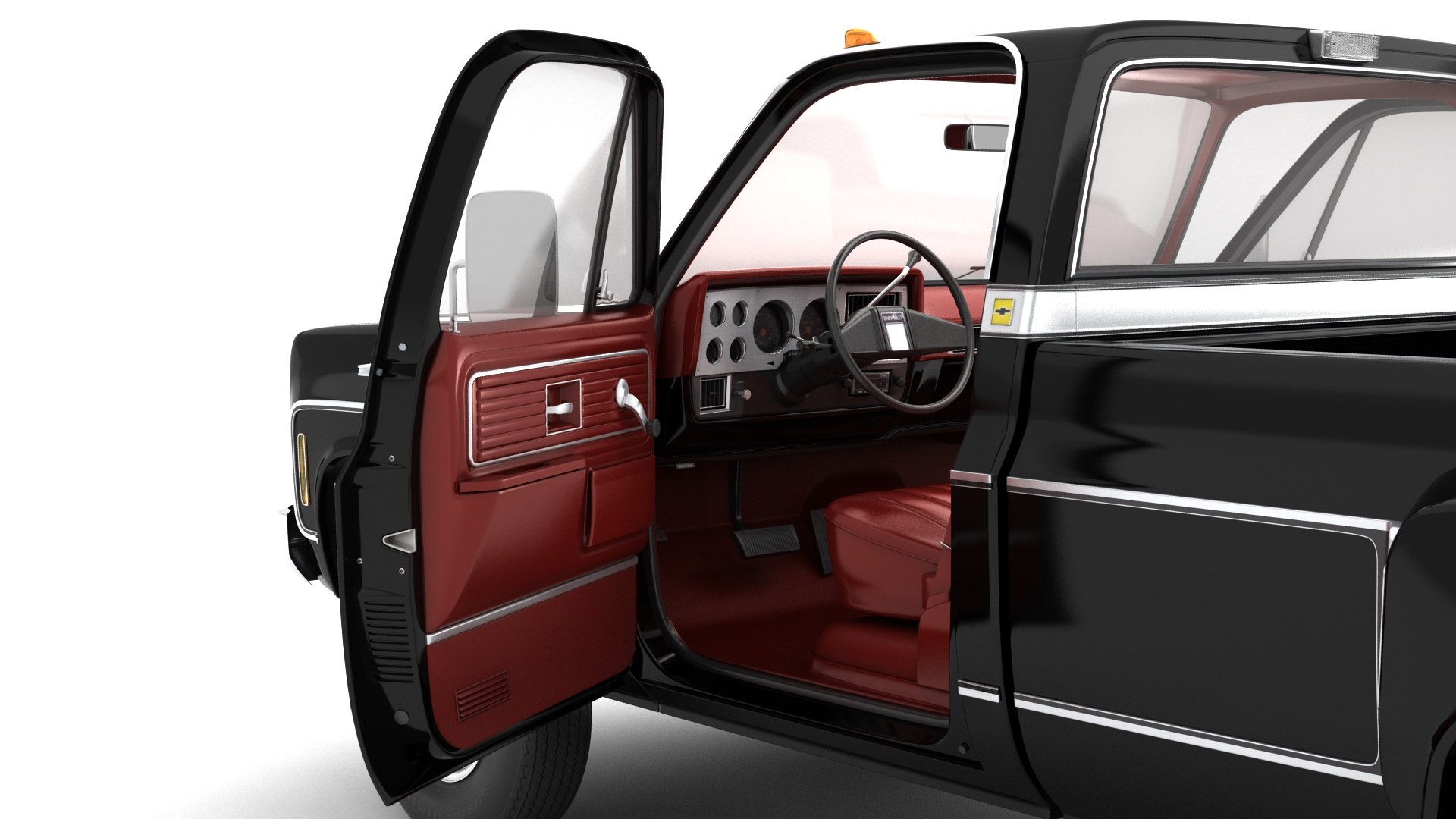 3D CHEVROLET SILVERADO K30 1978 - TurboSquid 2159110