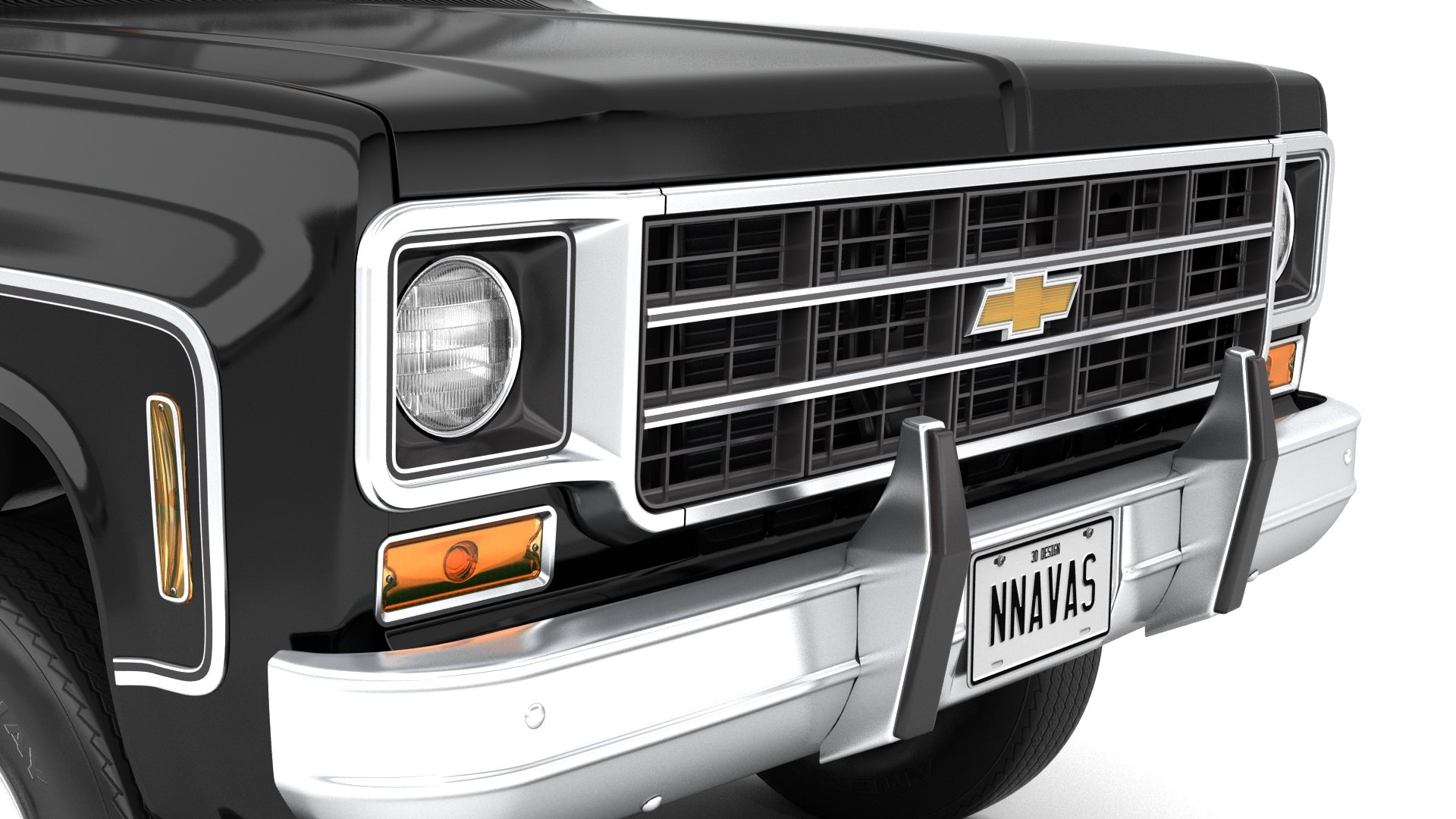 3D CHEVROLET SILVERADO K30 1978 - TurboSquid 2159110