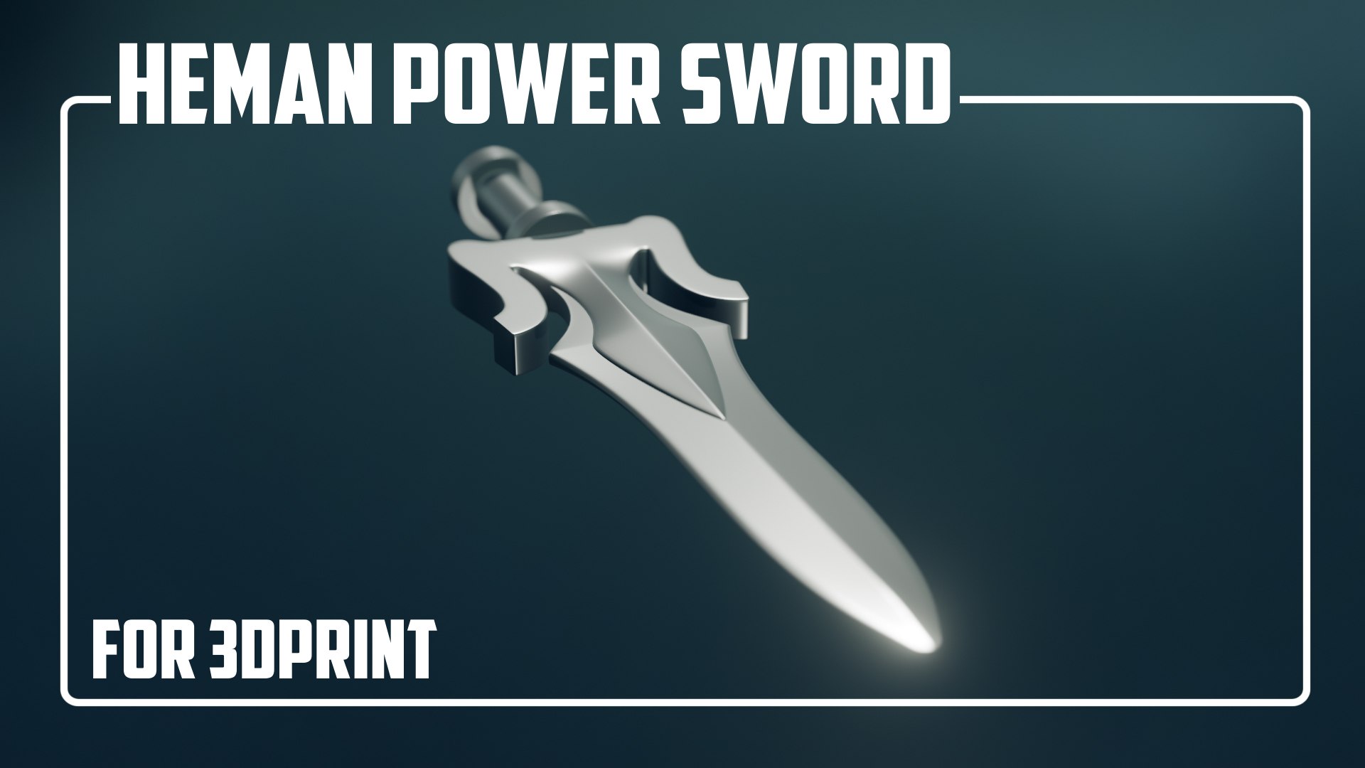 Heman Power Sword 3D Print Model 3D Model - TurboSquid 1993328