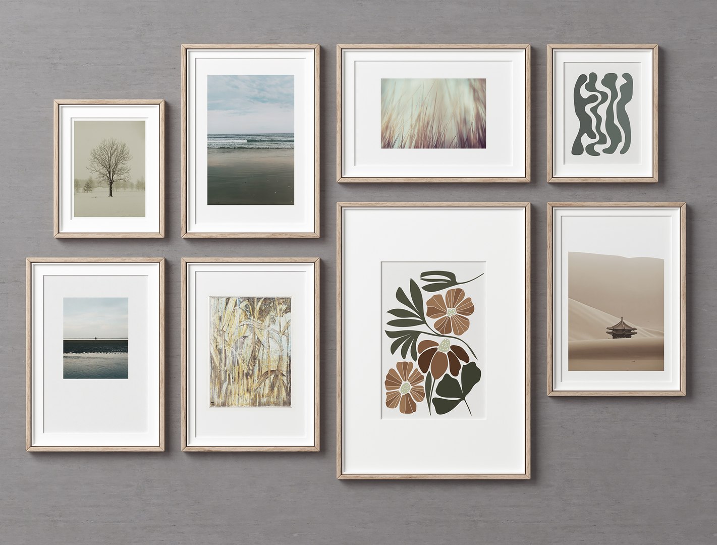 3D Picture Frames Set-489 Model - TurboSquid 2184622