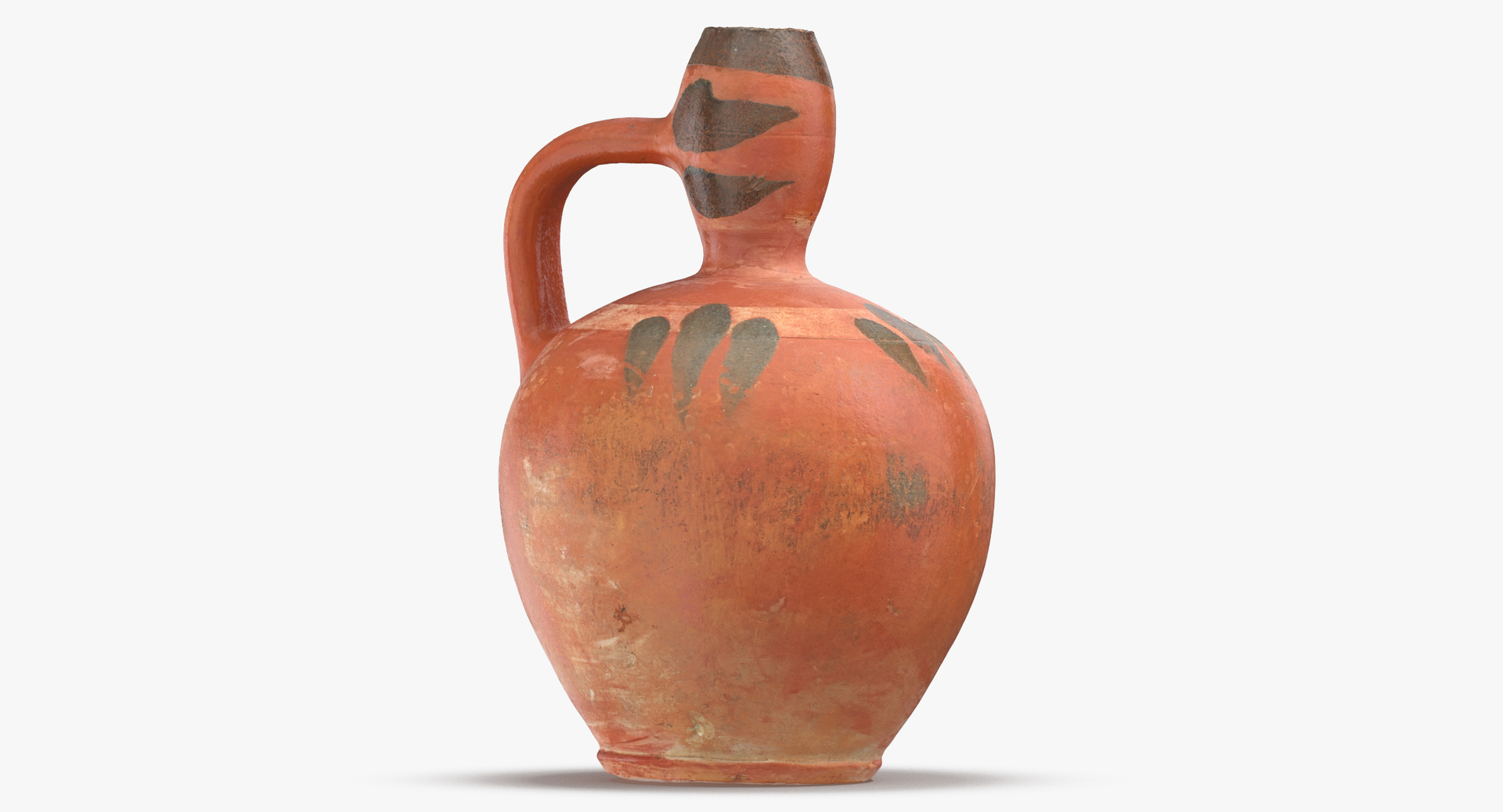 3D clay pot 02 model - TurboSquid 1406754