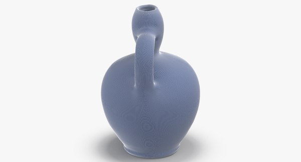 3D clay pot 02 model - TurboSquid 1406754