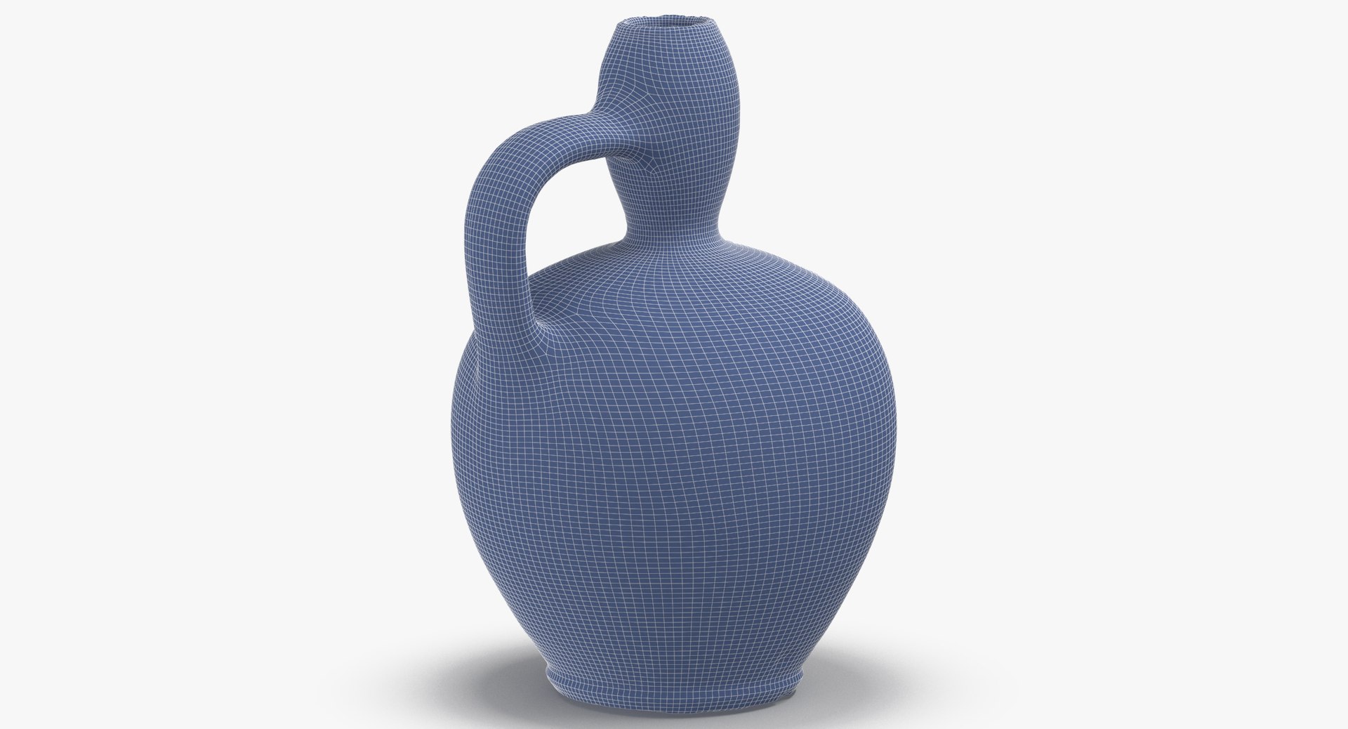 3D clay pot 02 model - TurboSquid 1406754