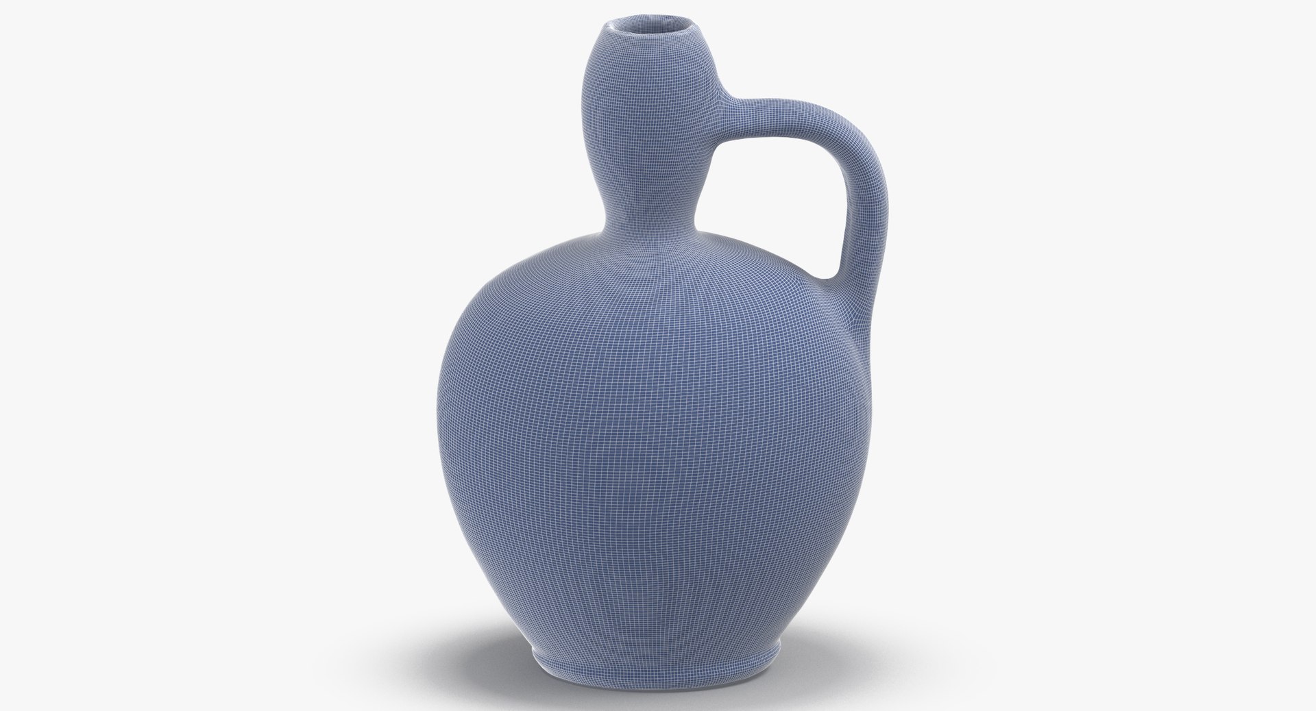 3D clay pot 02 model - TurboSquid 1406754