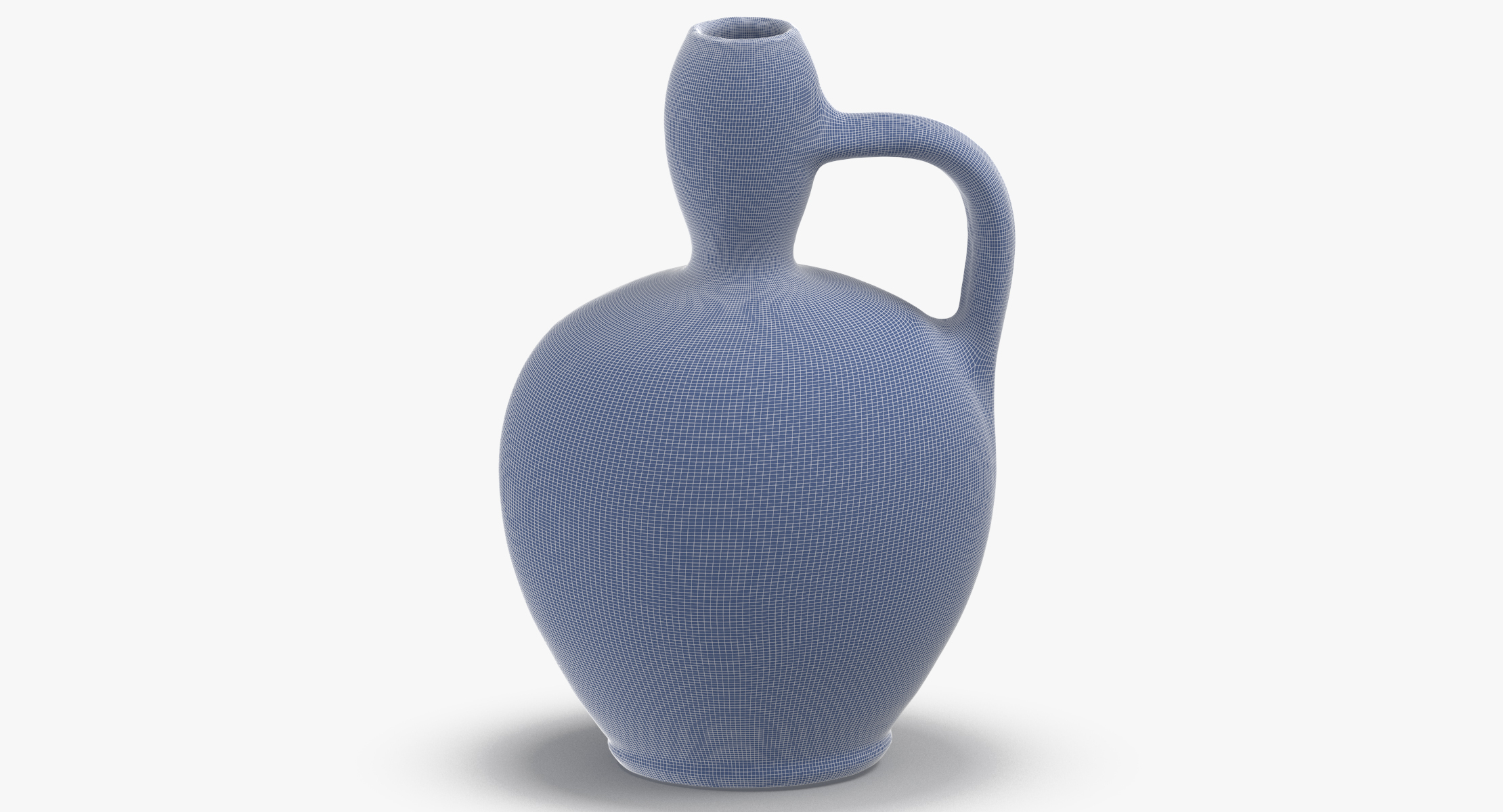 3D clay pot 02 model - TurboSquid 1406754