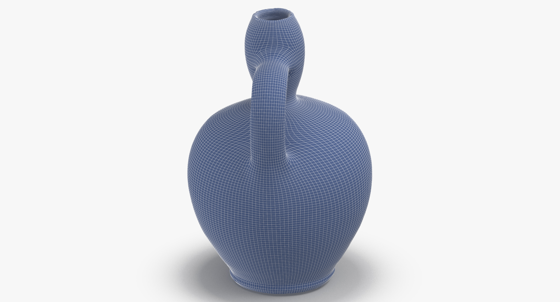 3D clay pot 02 model - TurboSquid 1406754