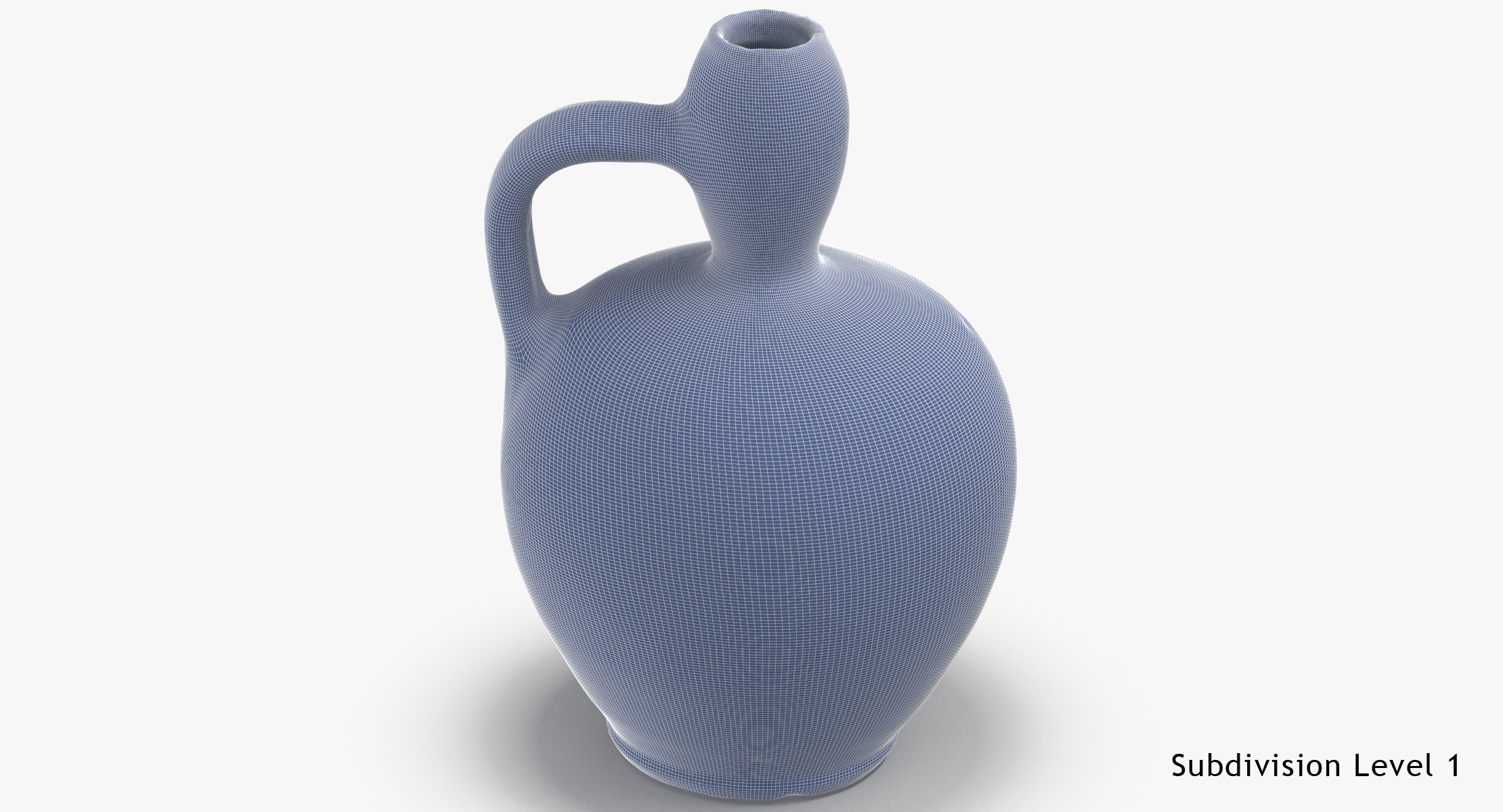 3D clay pot 02 model - TurboSquid 1406754