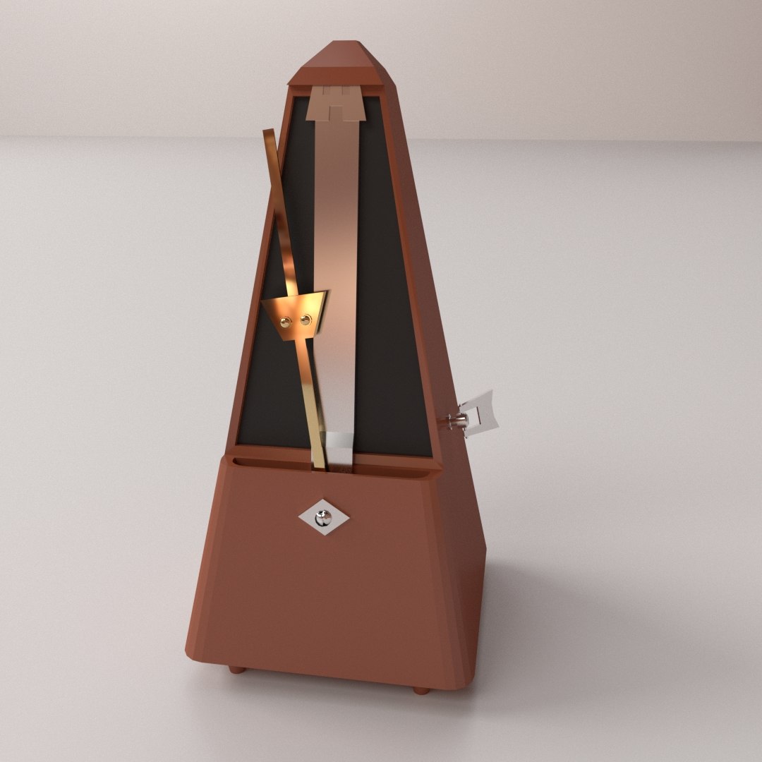 Metronome Instrument 3D Model - TurboSquid 1648511