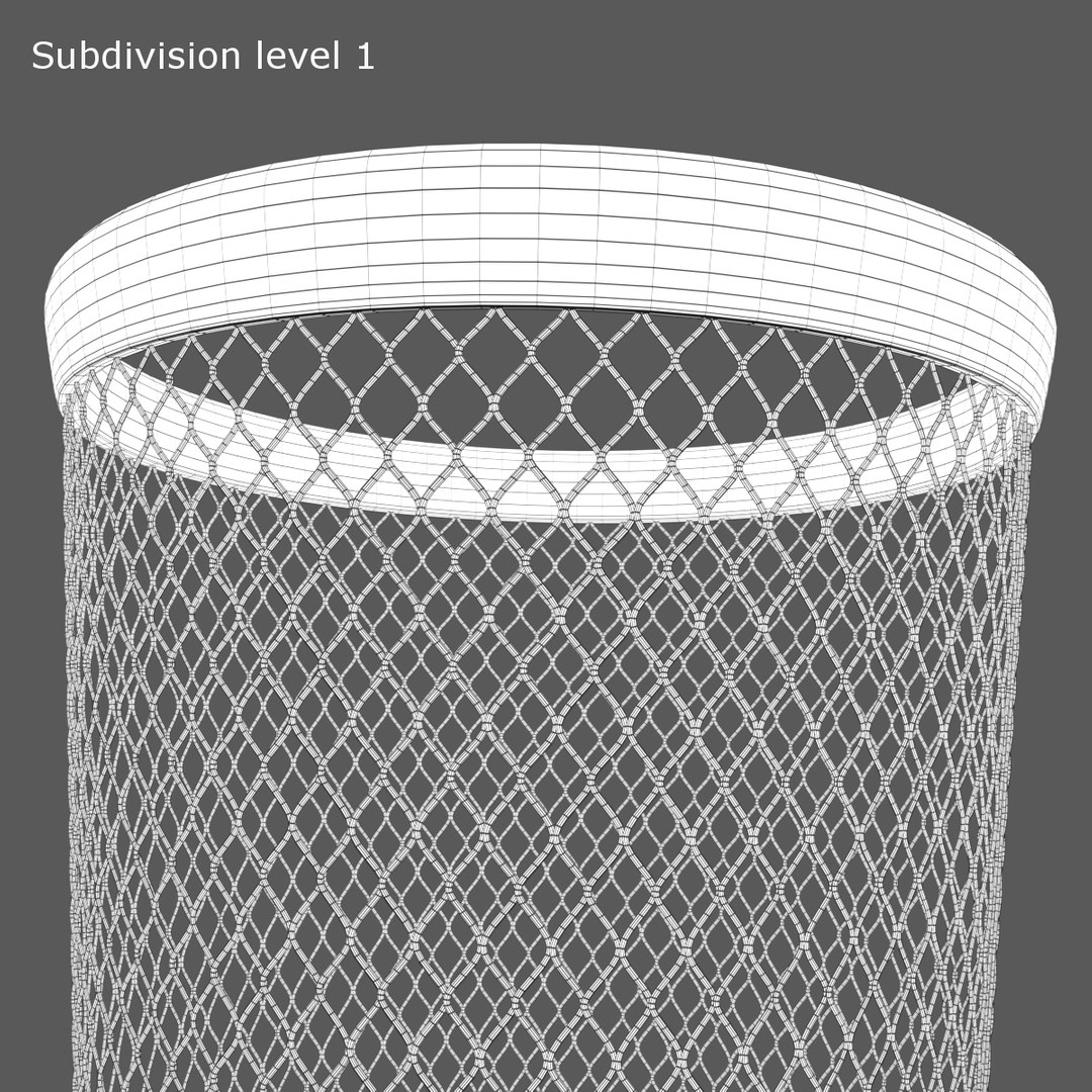 3d Model Mesh Bin