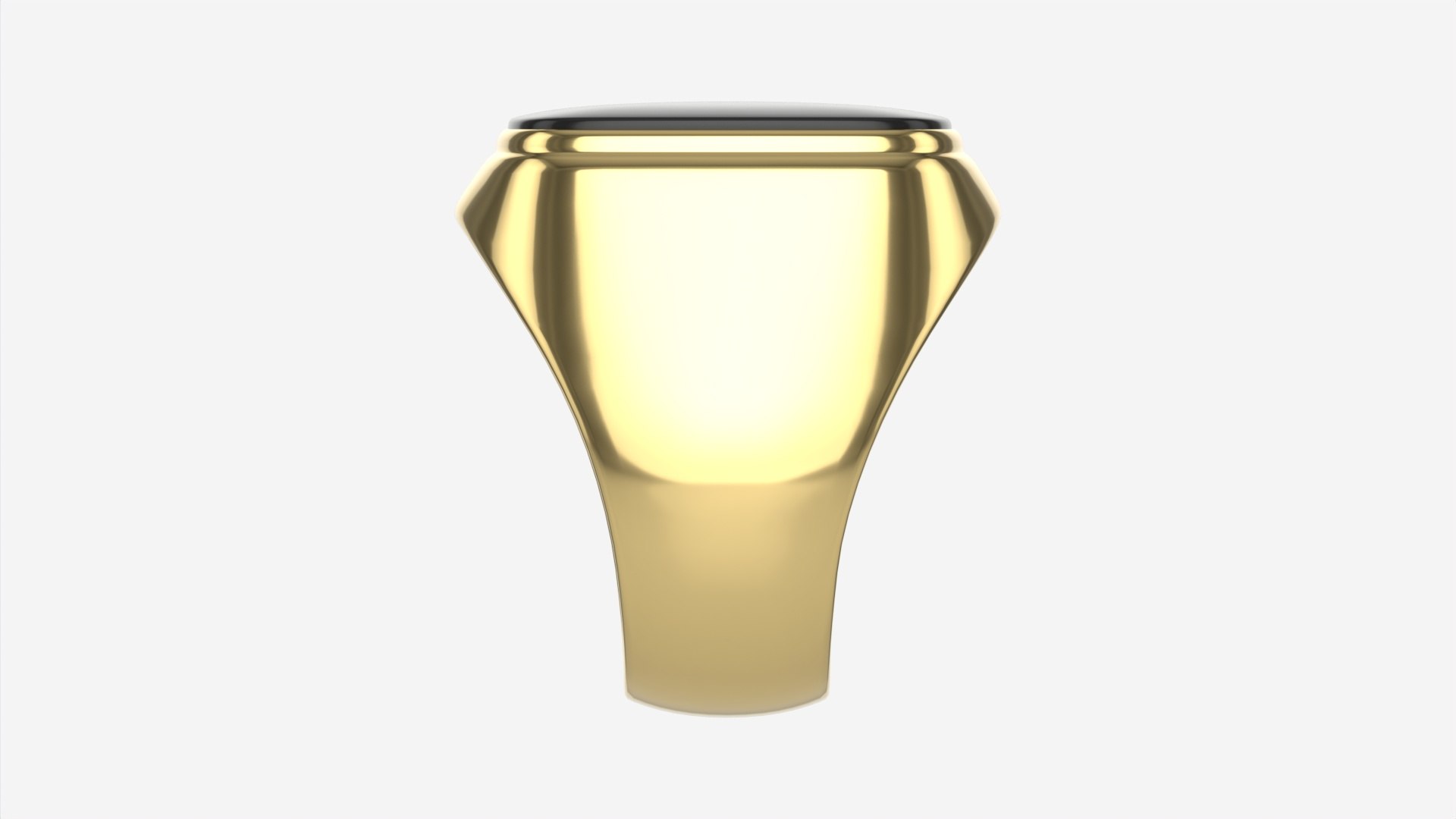 3D model Gold Ring with Stone Jewelry 09 - TurboSquid 1968834