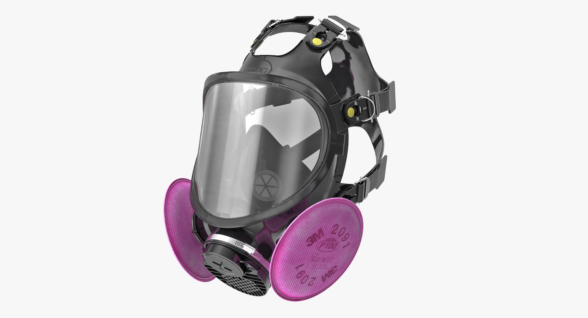 3D Model Respirators Gas Mask - TurboSquid 1406675