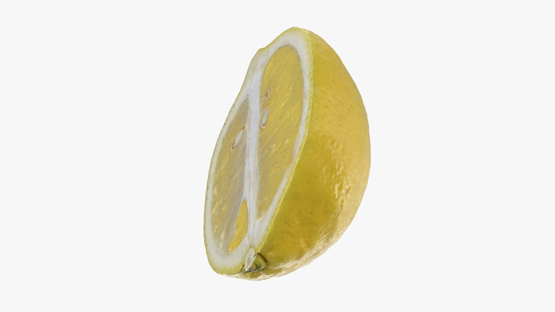 3D Lemon 02 Cut 1 - TurboSquid 2411568