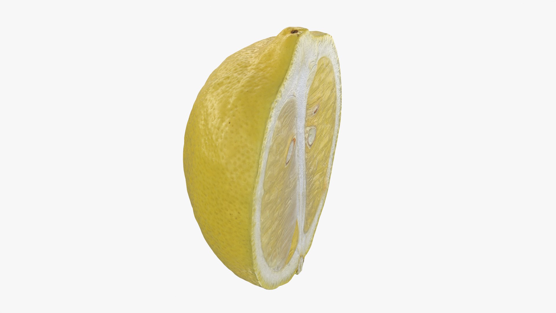 3D Lemon 02 Cut 1 - TurboSquid 2411568