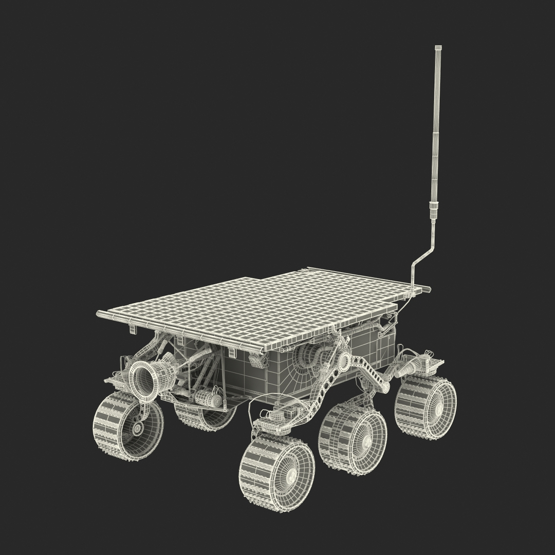 3D Mars Rover Sojourner Rigged - TurboSquid 1157671