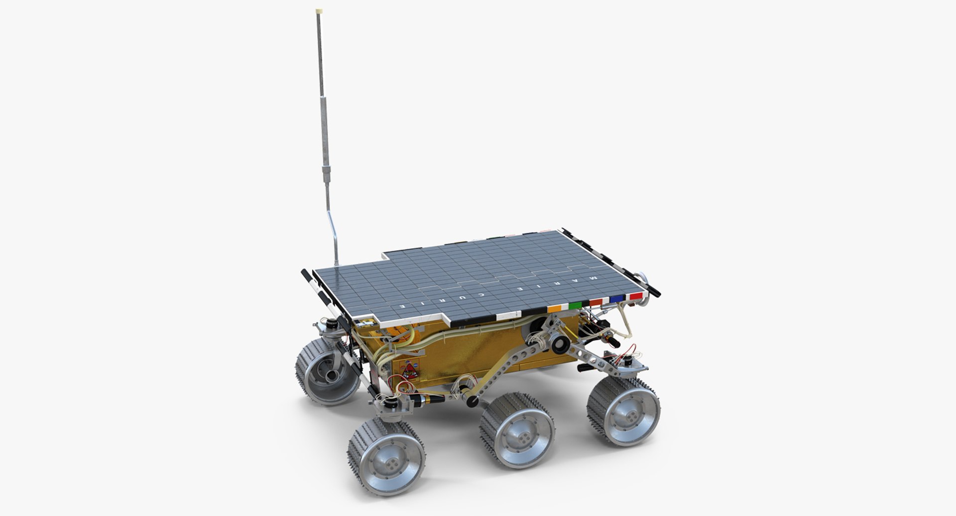 3D mars rover sojourner rigged - TurboSquid 1157671