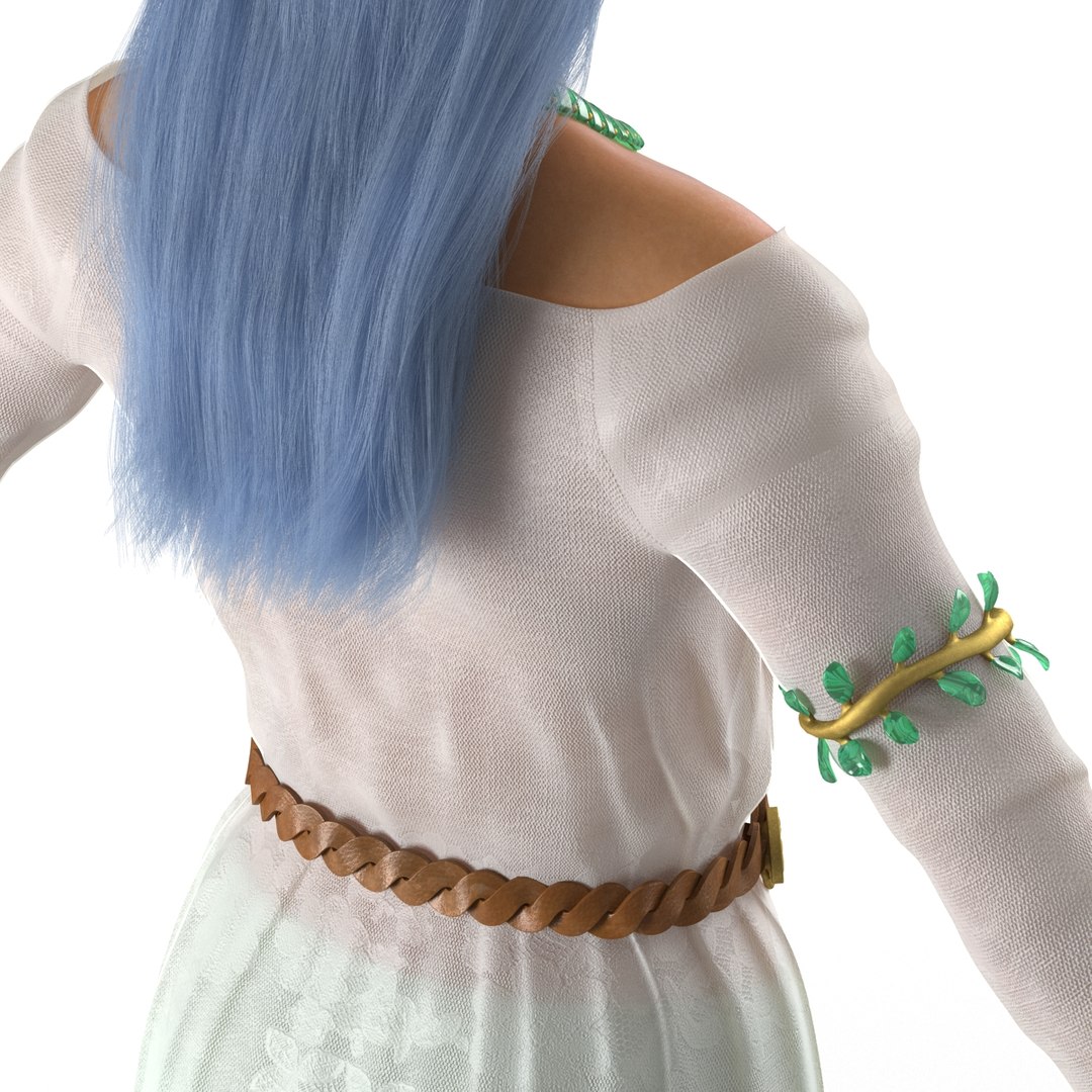 female elf 2 3d model