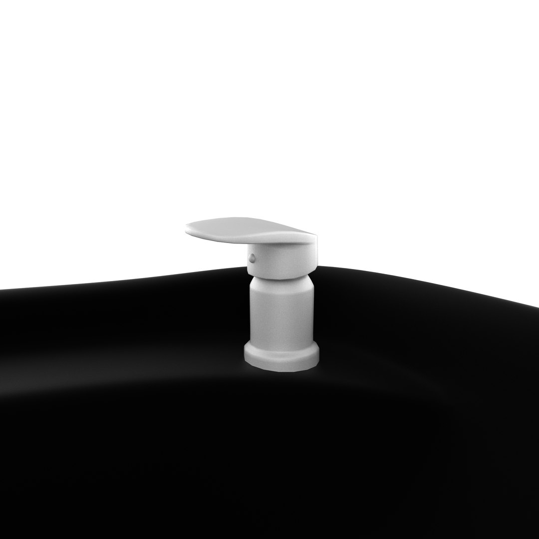 3D Model Red-Black Shampoo Chair - TurboSquid 2065967