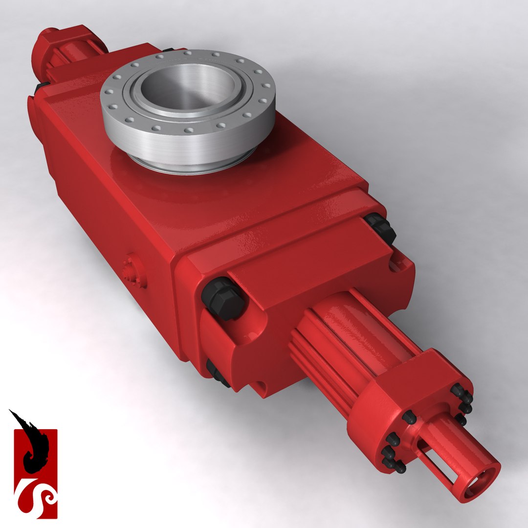 Forging Single Ram Bop 3d Model