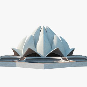 Free 3D Lotus-Temple Models | TurboSquid