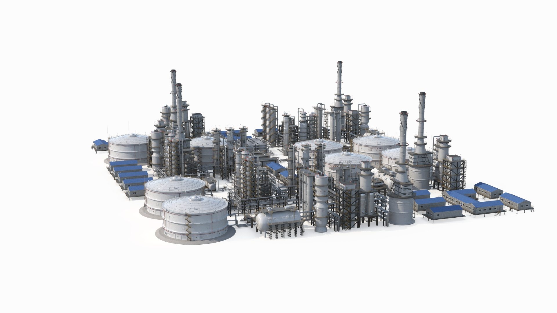 Global Fuel Refining Corp 3D Model - TurboSquid 2403093