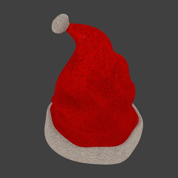 free santa hat 3d model
