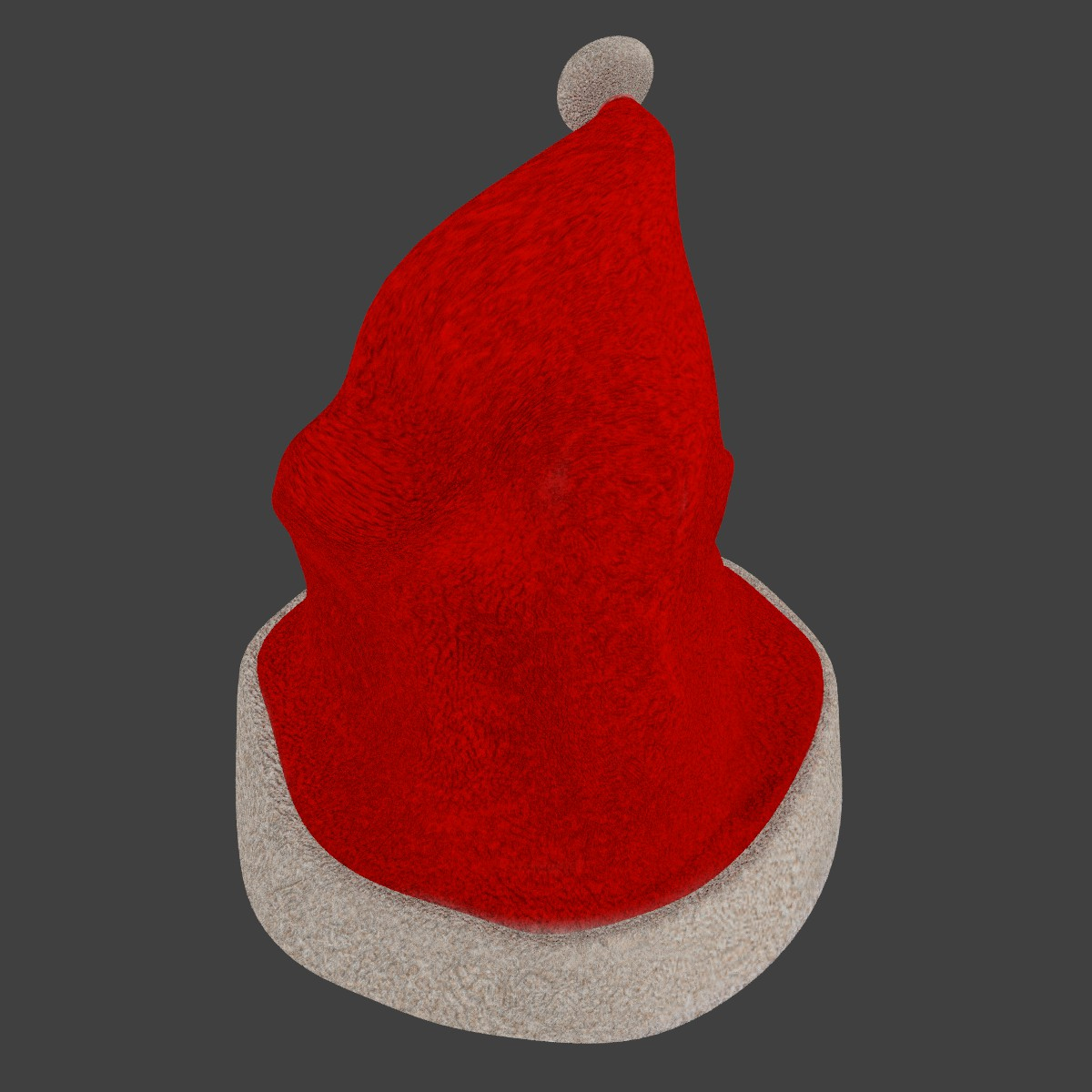 free santa hat 3d model