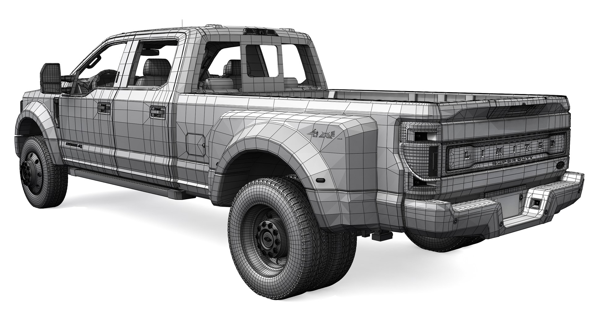 F450 Super Duty 3D Model - TurboSquid 1567679