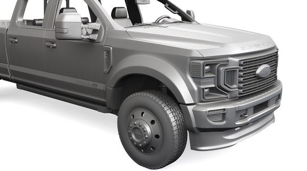 modelo 3d Ford F450 Super Duty Crew Cab (2020) - TurboSquid 1567679