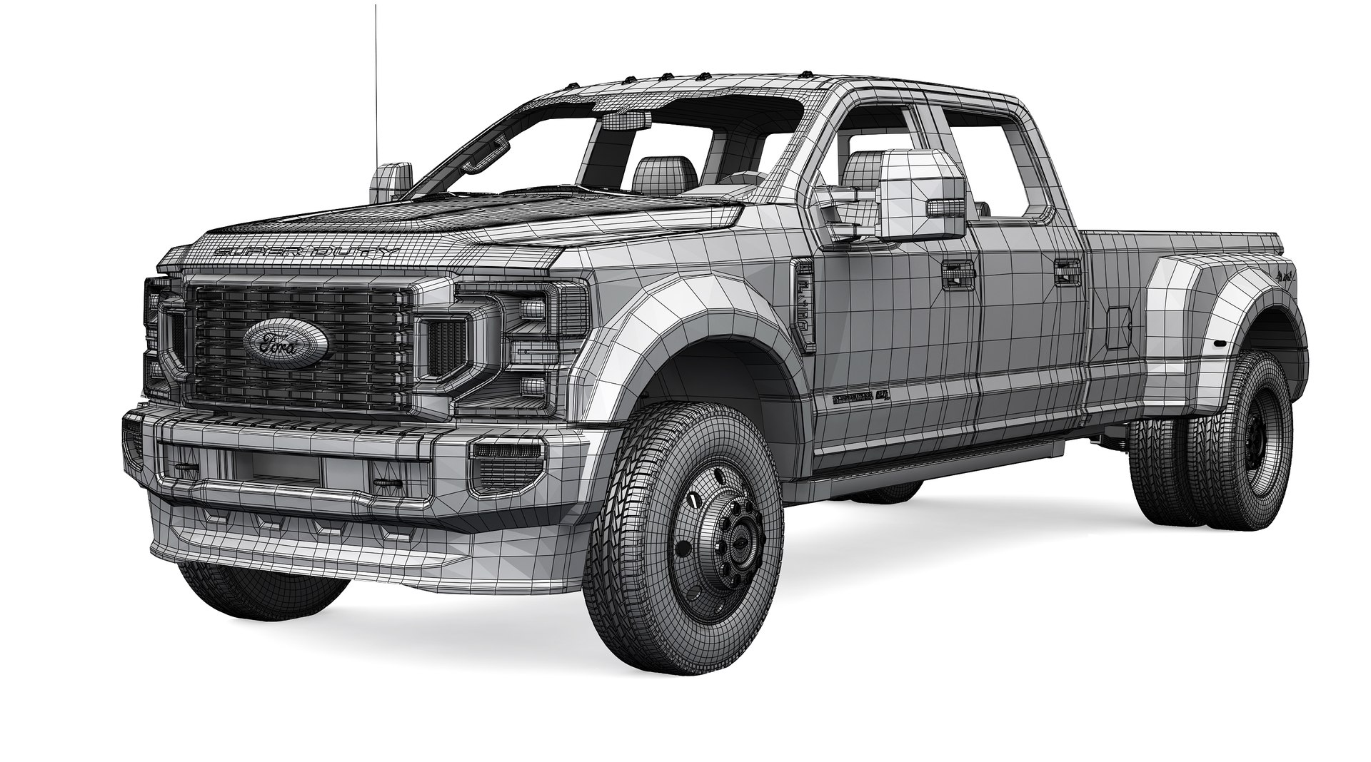 F450 Super Duty 3D Model - TurboSquid 1567679