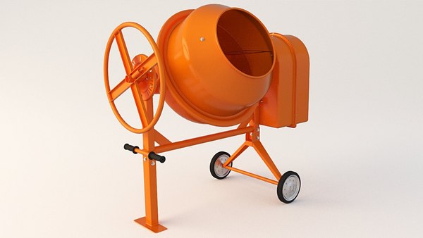 3D model concrete cement mixer - TurboSquid 1525470