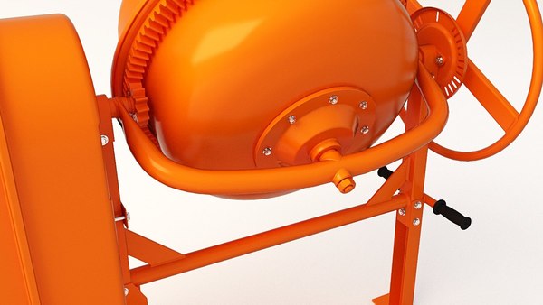 3D model concrete cement mixer - TurboSquid 1525470