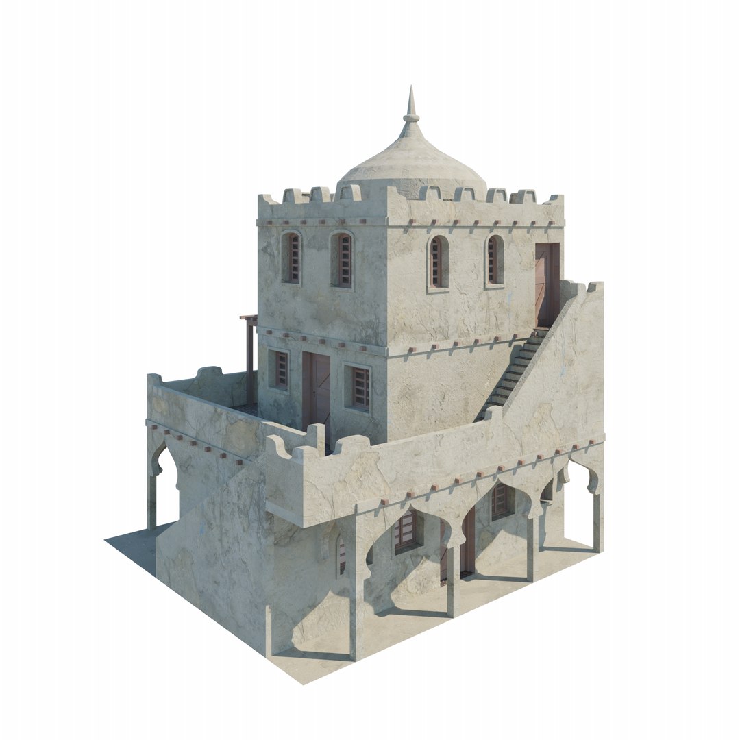 3D MIDDLE EAST HOUSE 384538843 - TurboSquid 1760344
