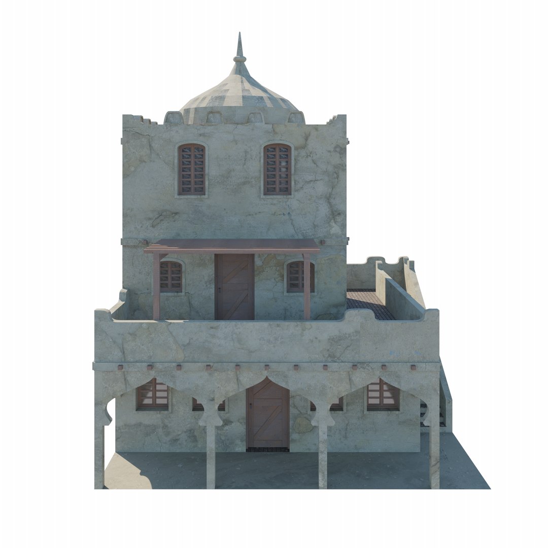 3D MIDDLE EAST HOUSE 384538843 - TurboSquid 1760344