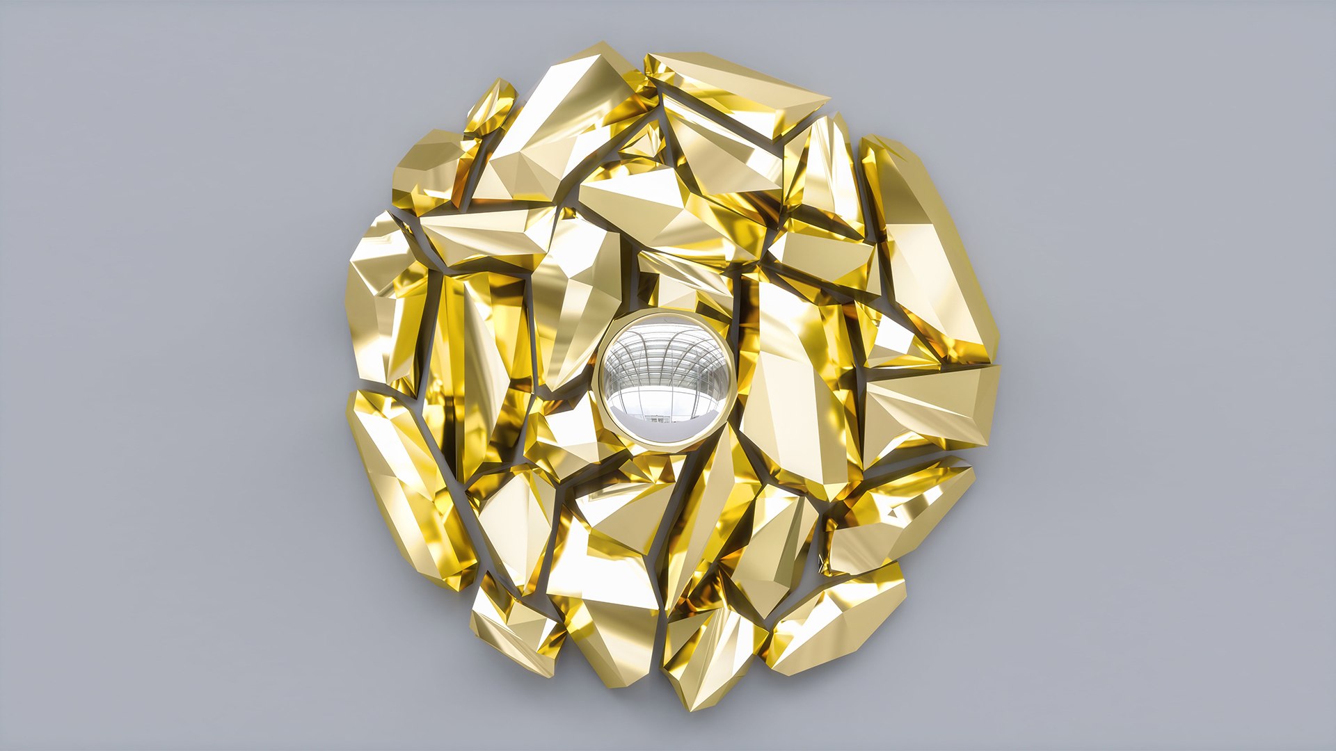 Meteor Mirror 3D model - TurboSquid 2182322