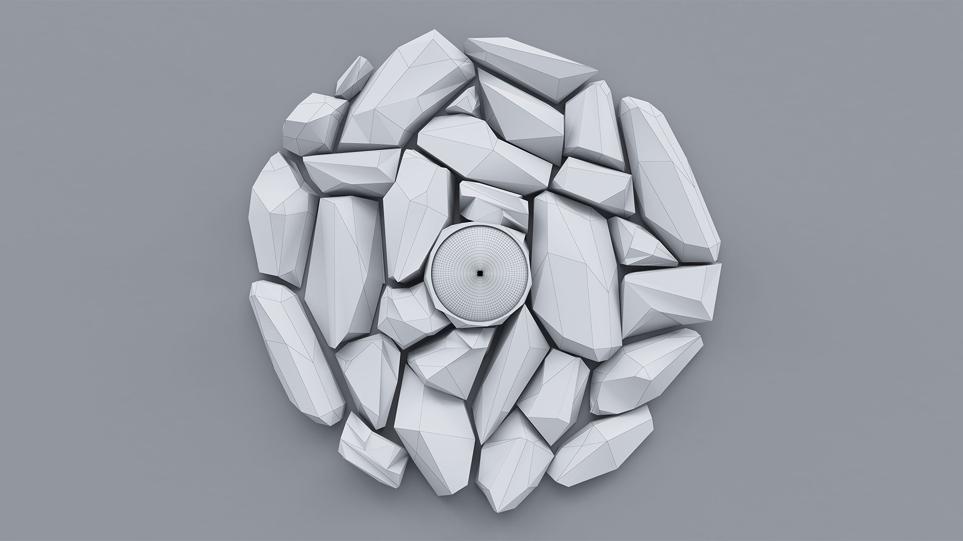 Meteor Mirror 3D model - TurboSquid 2182322