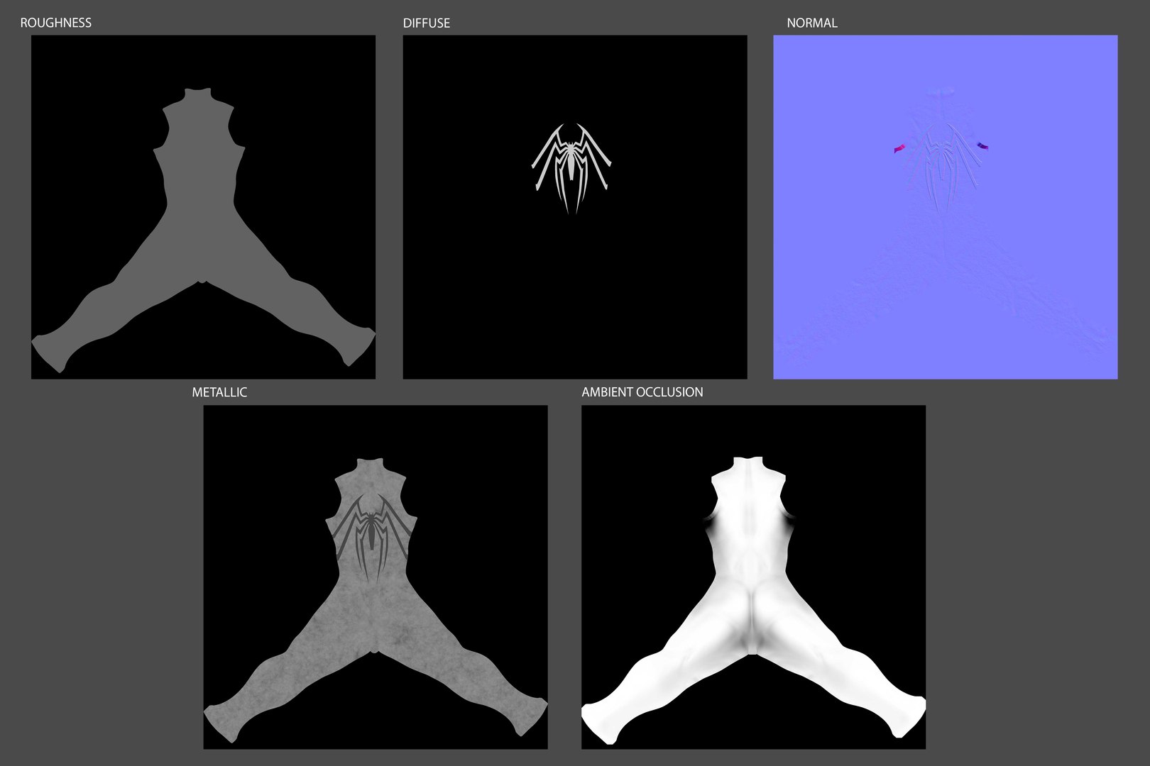 Spider-man venom symbiote Suit V2 3D model - TurboSquid 2108107