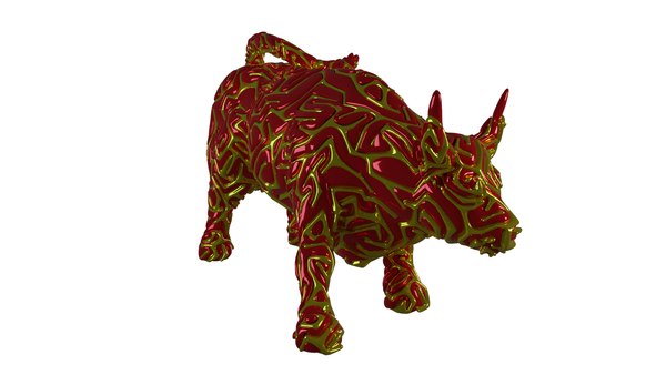Wall Street Stier 3D-Modell - TurboSquid 1793410
